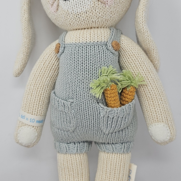 Cuddle+Kind | Toys | Cuddlekind Henry Bunny Hand Knit Yarn Doll 3x5 ...